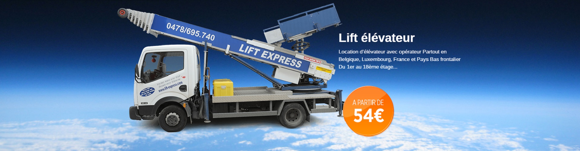 Lift Express - Un monte-charge pour tous les déménagements